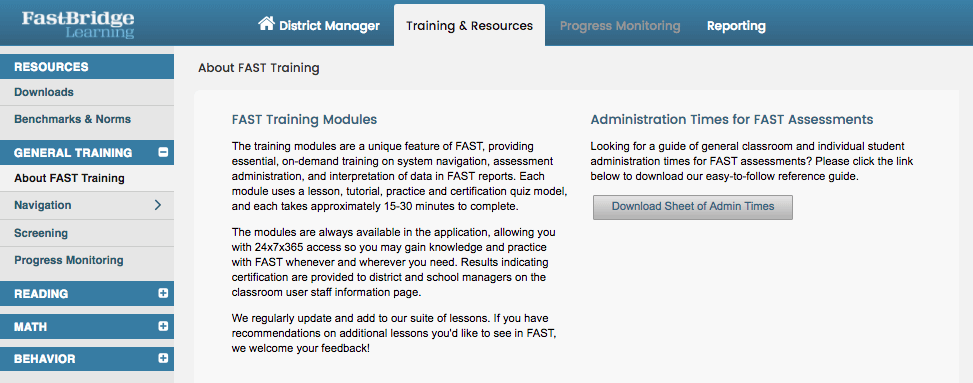 Getting Started with FastBridge: Tips for New Users - Illuminate Education
