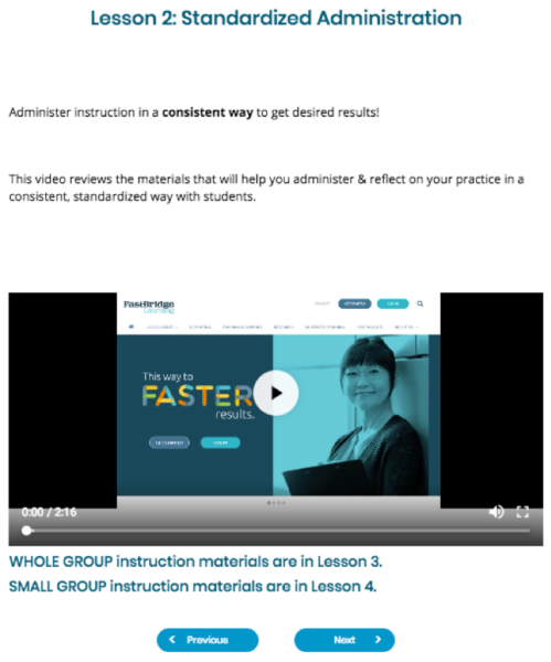 FastBridge Learning® Training and Resources: Enhancements for 2018-2019 ...